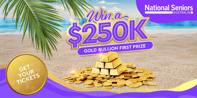 Buy raffle tickets - National Seniors Australia